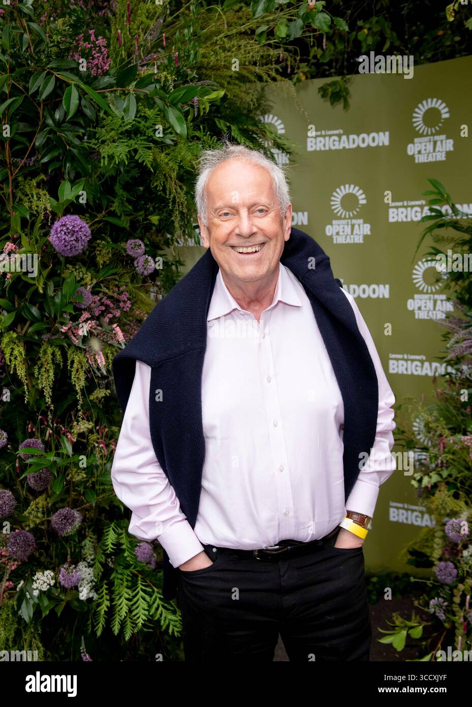 London, UK, Monday, 11th August 2025 Gyles Brandreth arrives for the ...