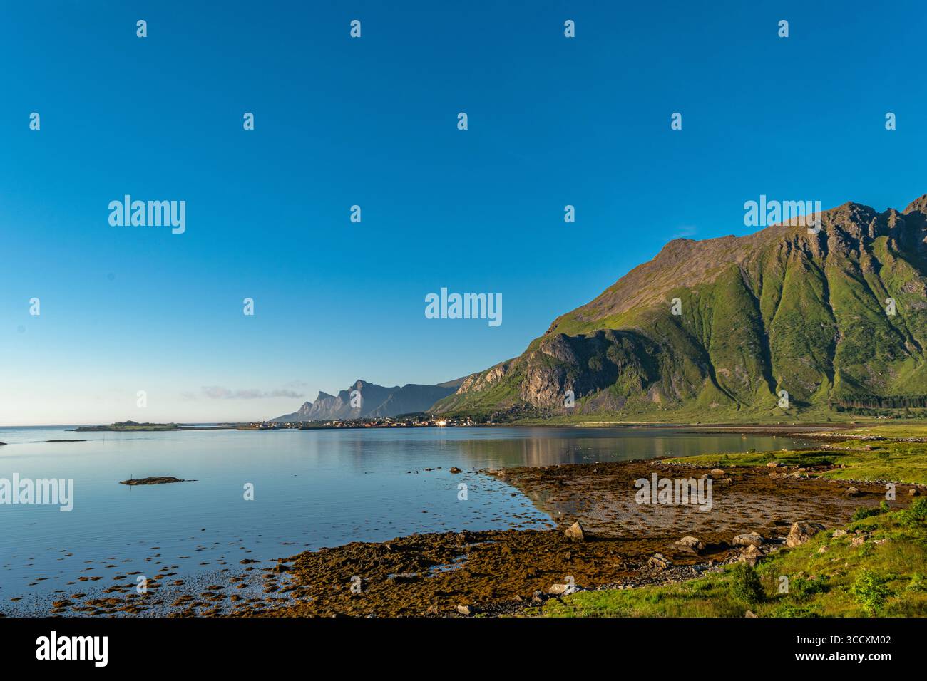 Nusfjord, a small fishing village in the Lofoten Islands, recognized by ...
