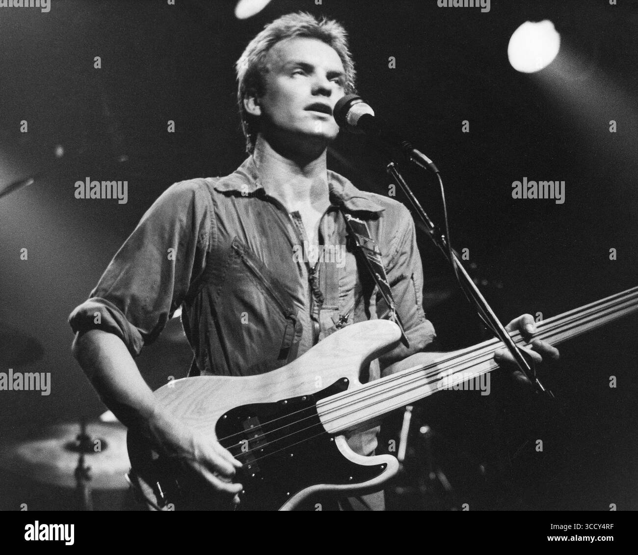 Sting of the Police at the Paradise Club, Boston, MA, USA (Credit Image ...
