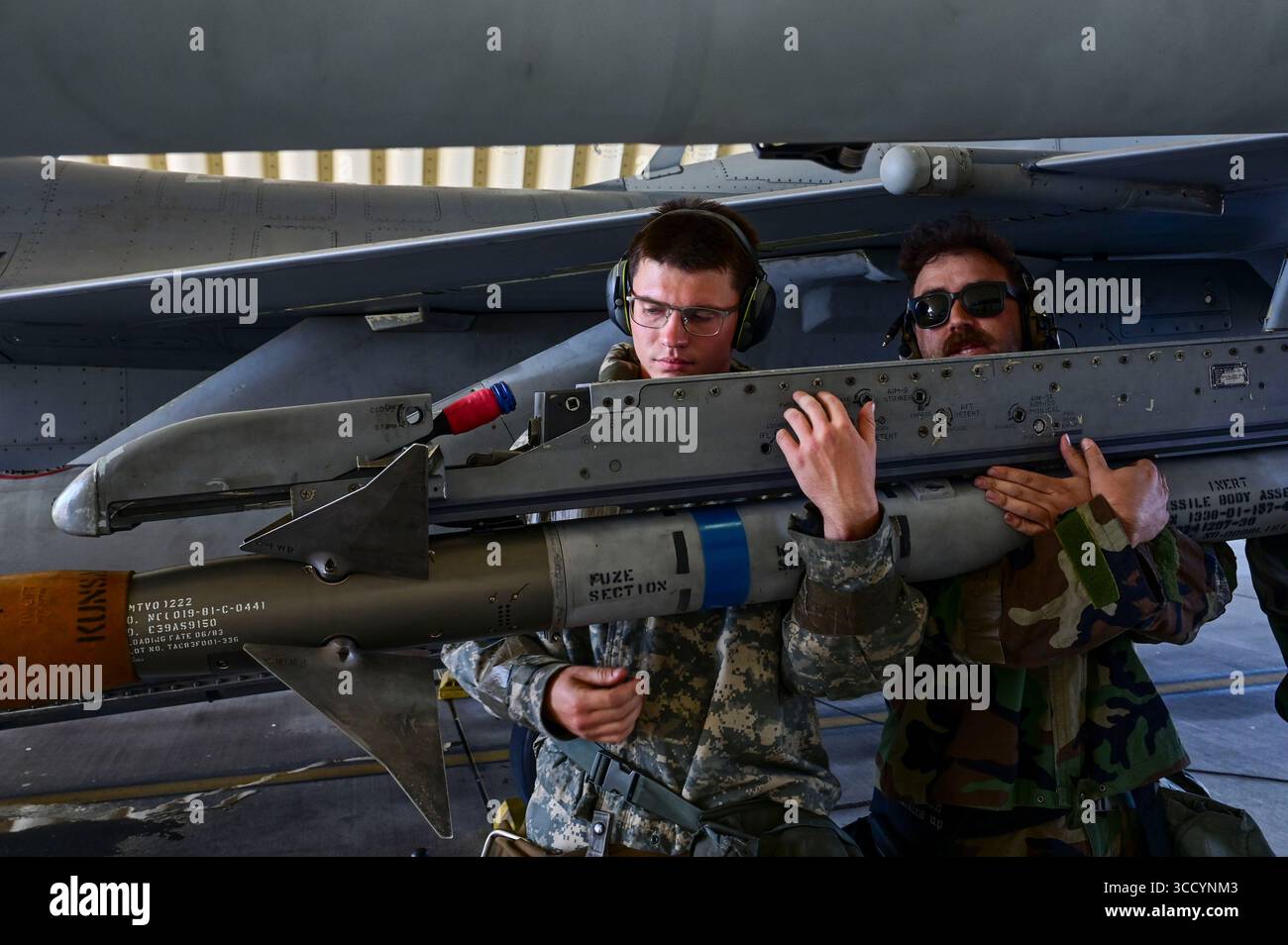 U.S. Air Force Staff Sgt. Jaime Tejada (right), 35th Fighter Generation ...