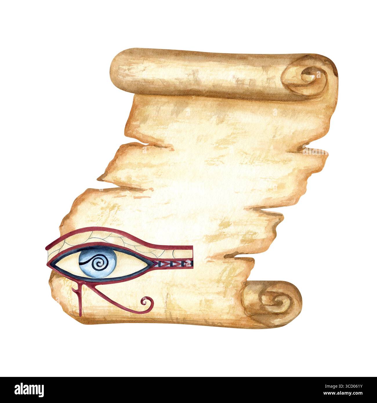 Egyptian Scroll Template