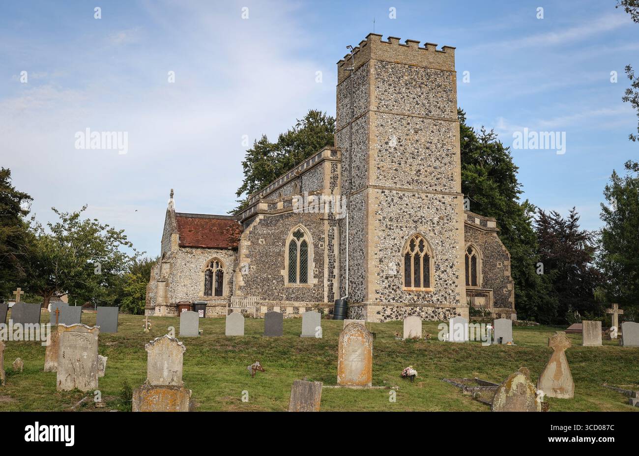 St James Church, Icklingham, Suffolk, England, UK Stock Photo - Alamy