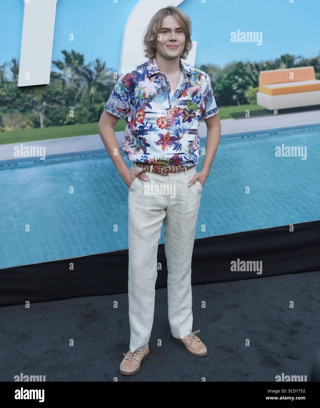 Gage Munroe arrives at the Universal Pictures' NOBODY 2 Los Angeles ...