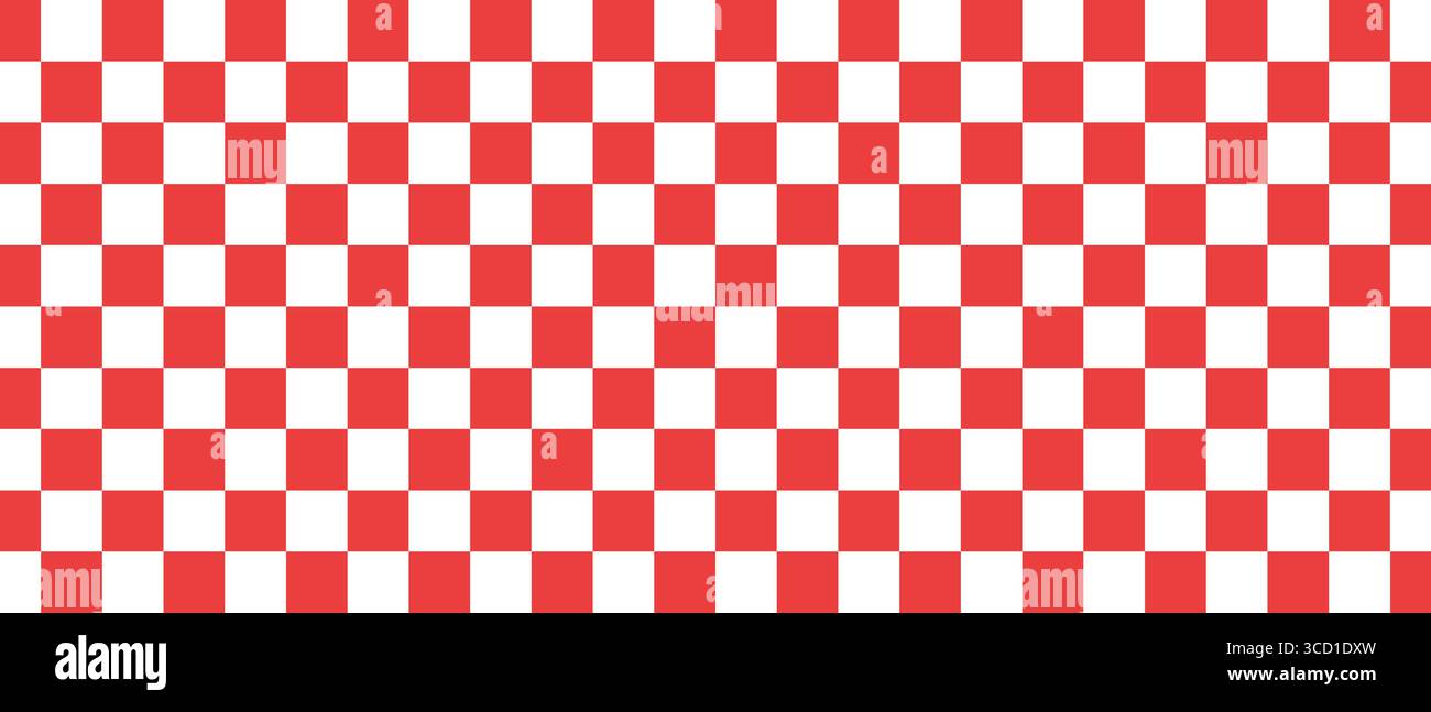 Red white check checkerboard checker board pattern Stock Vector Images ...