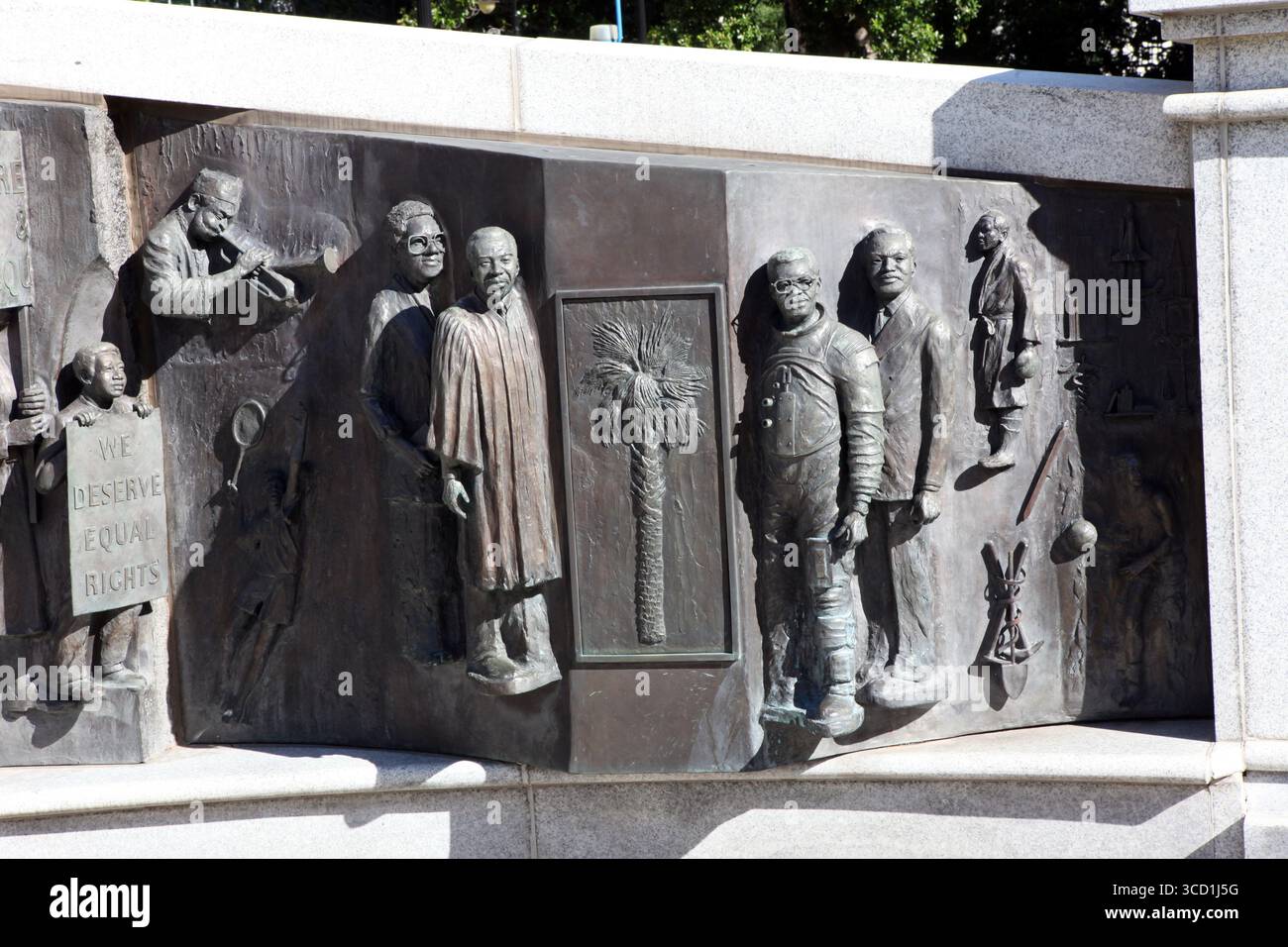 The South Carolina African American History Monument at the South ...