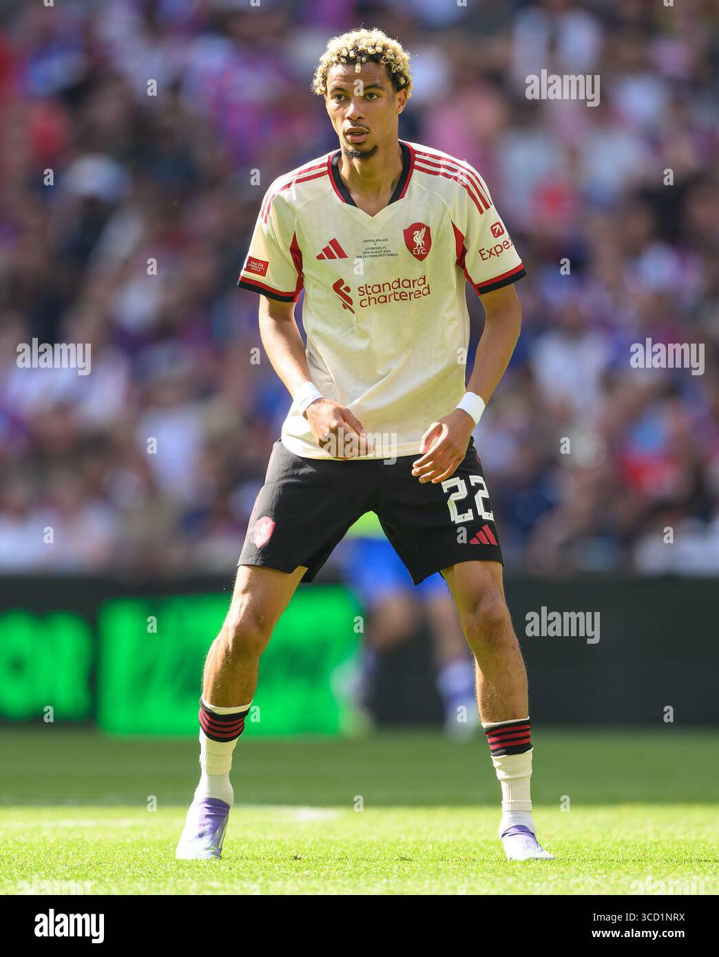 Crystal Palace v Liverpool - Community Shield - Wembley. Hugo Ekitike ...