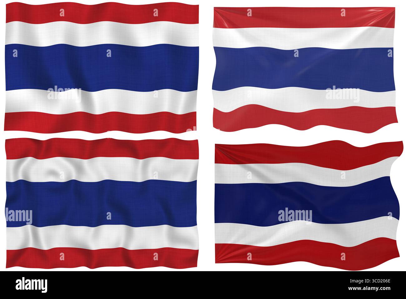 Thailand patriotic symbol Cut Out Stock Images & Pictures - Alamy