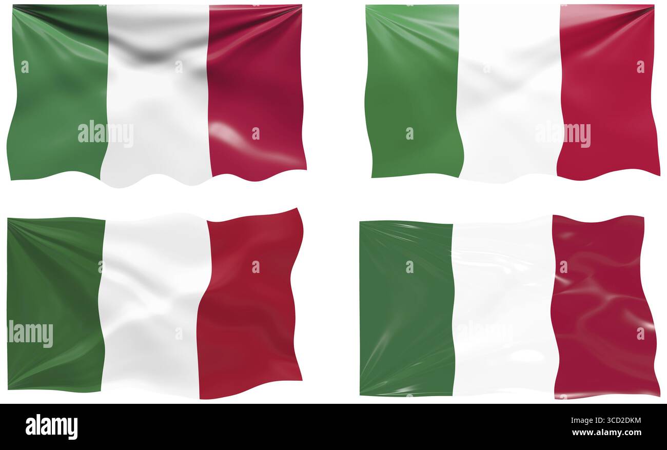 Southern italy flag Cut Out Stock Images & Pictures - Alamy