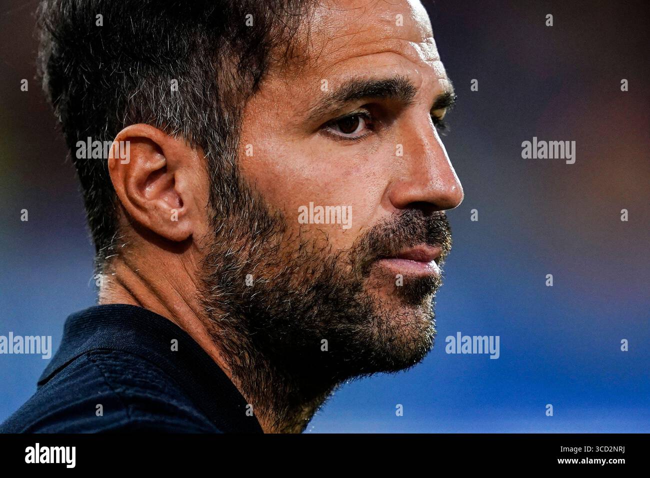 Como 1907 head coach Albert Fabregas during the Joian Gaper Trophy ...