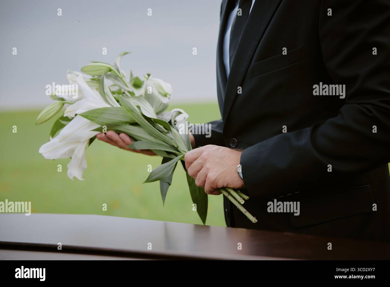 Gesture of respect or remembrance hi-res stock photography and images ...
