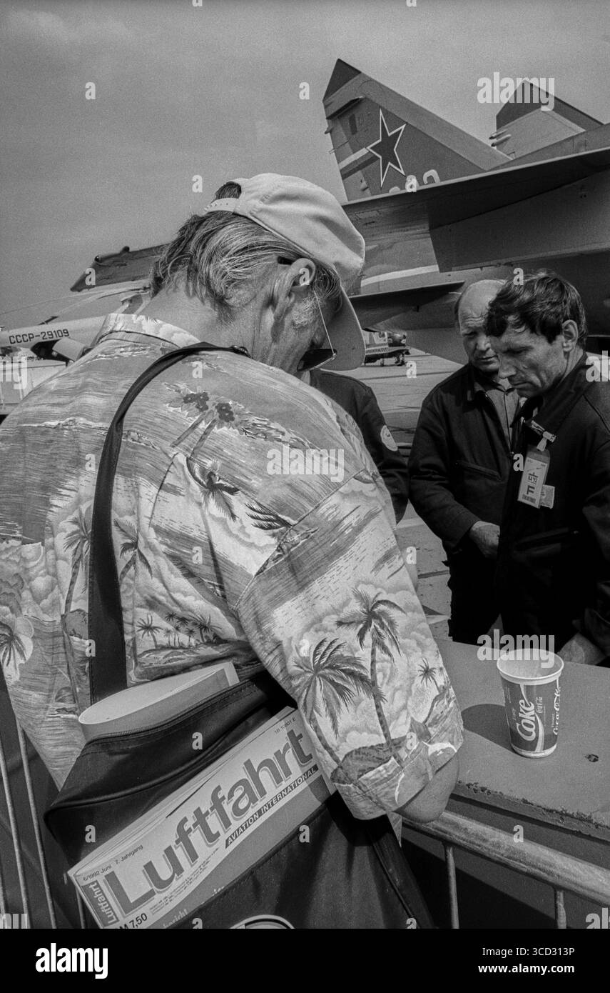 Germany, Berlin, 15.06.1992, ILA, International Aerospace Exhibition ...