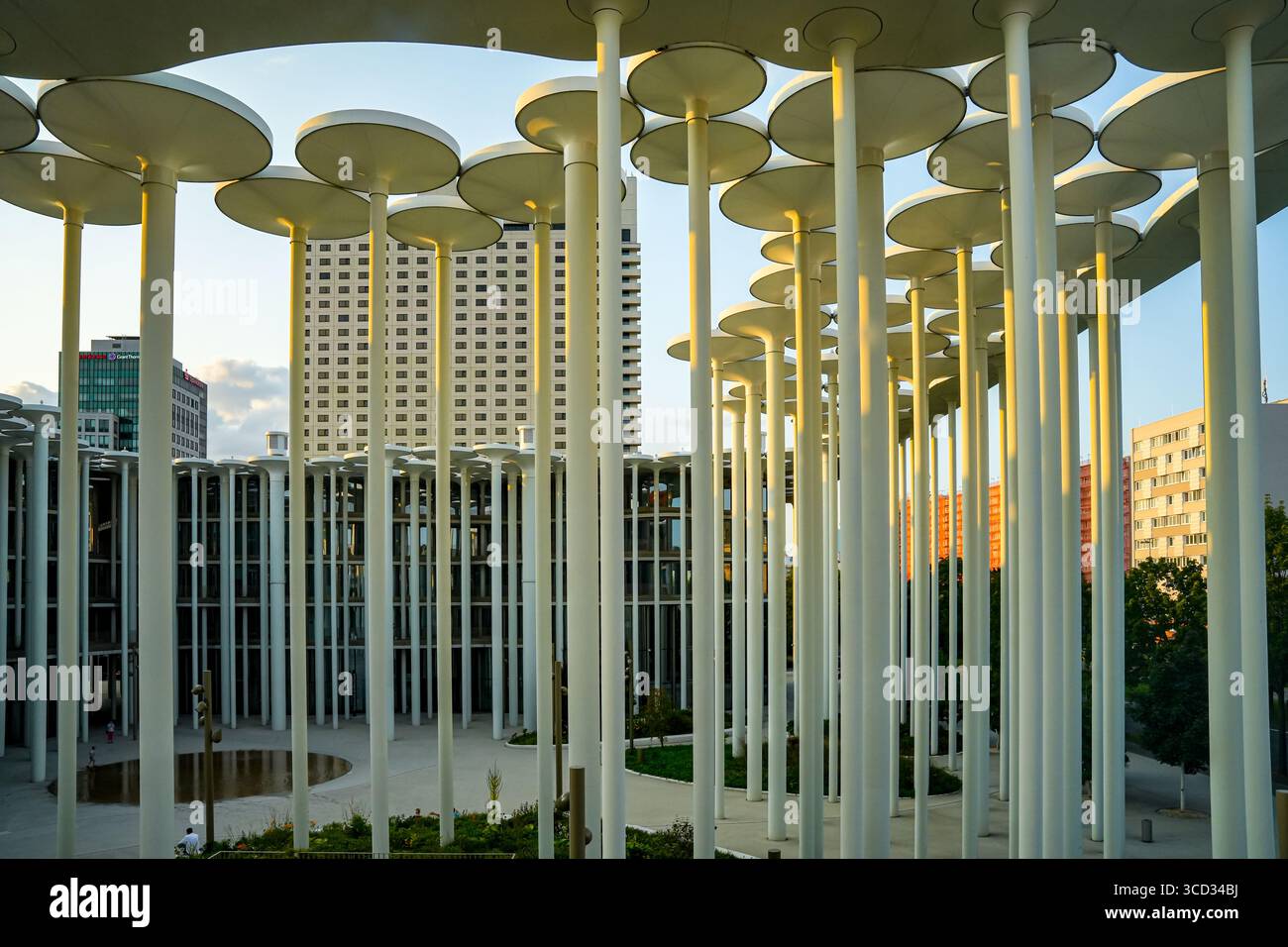 Column-like Steel Construction, Also Known As "stone Palms ...
