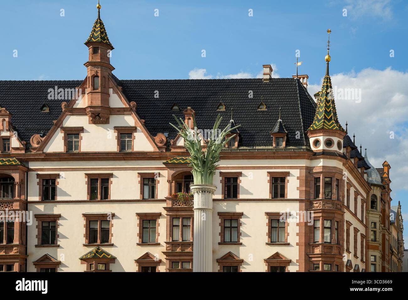 The Nikolai Column, A Replica Of The Palm-covered Columns In The ...