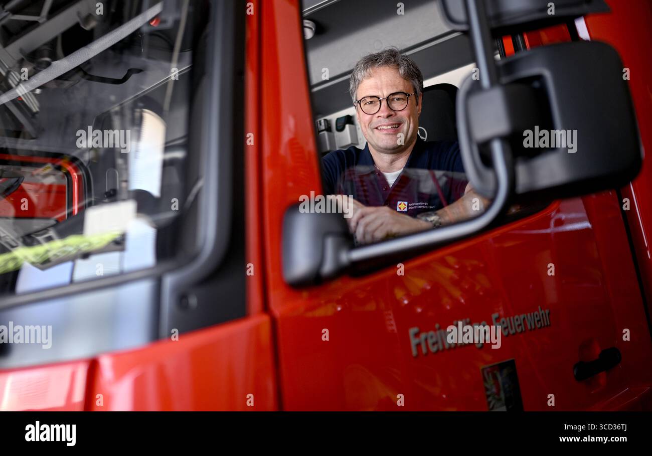 Berlin, Germany. 11th Aug, 2025. Christian Leppler, regional pastor for ...