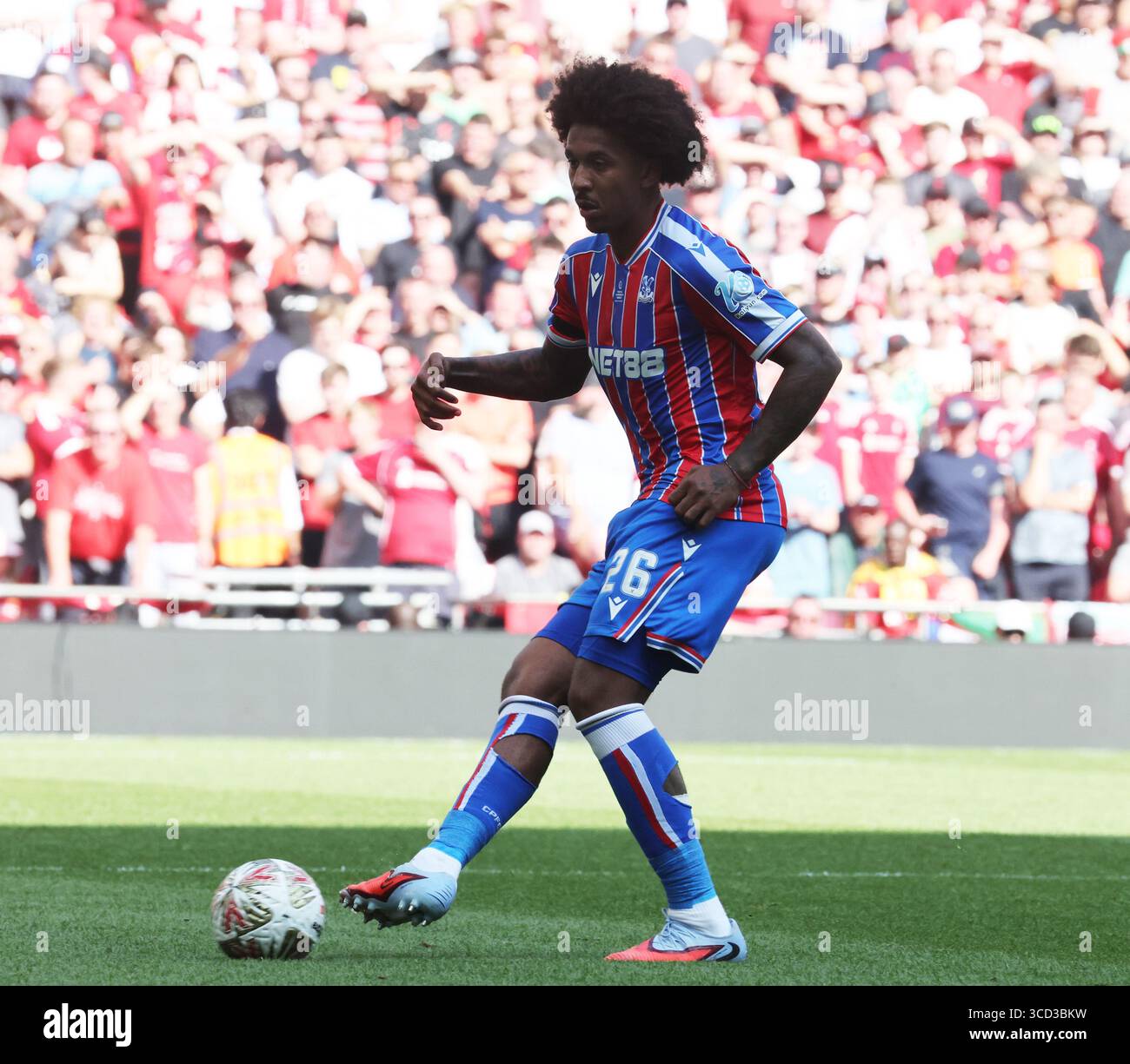 Chris Richards of Crystal Palace in action during The FA Community ...