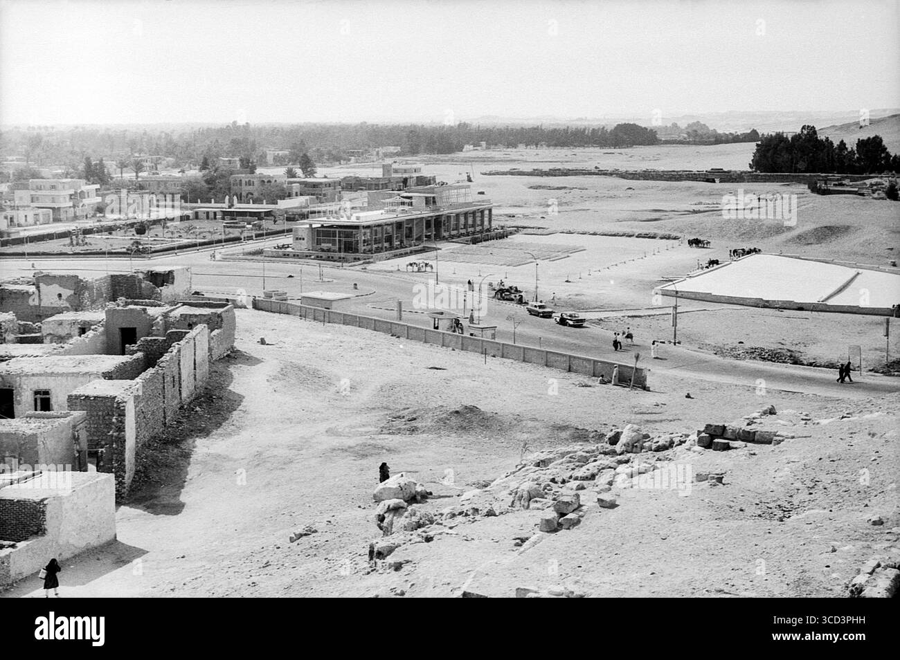 Old buildings historical site in Black and White Stock Photos & Images ...