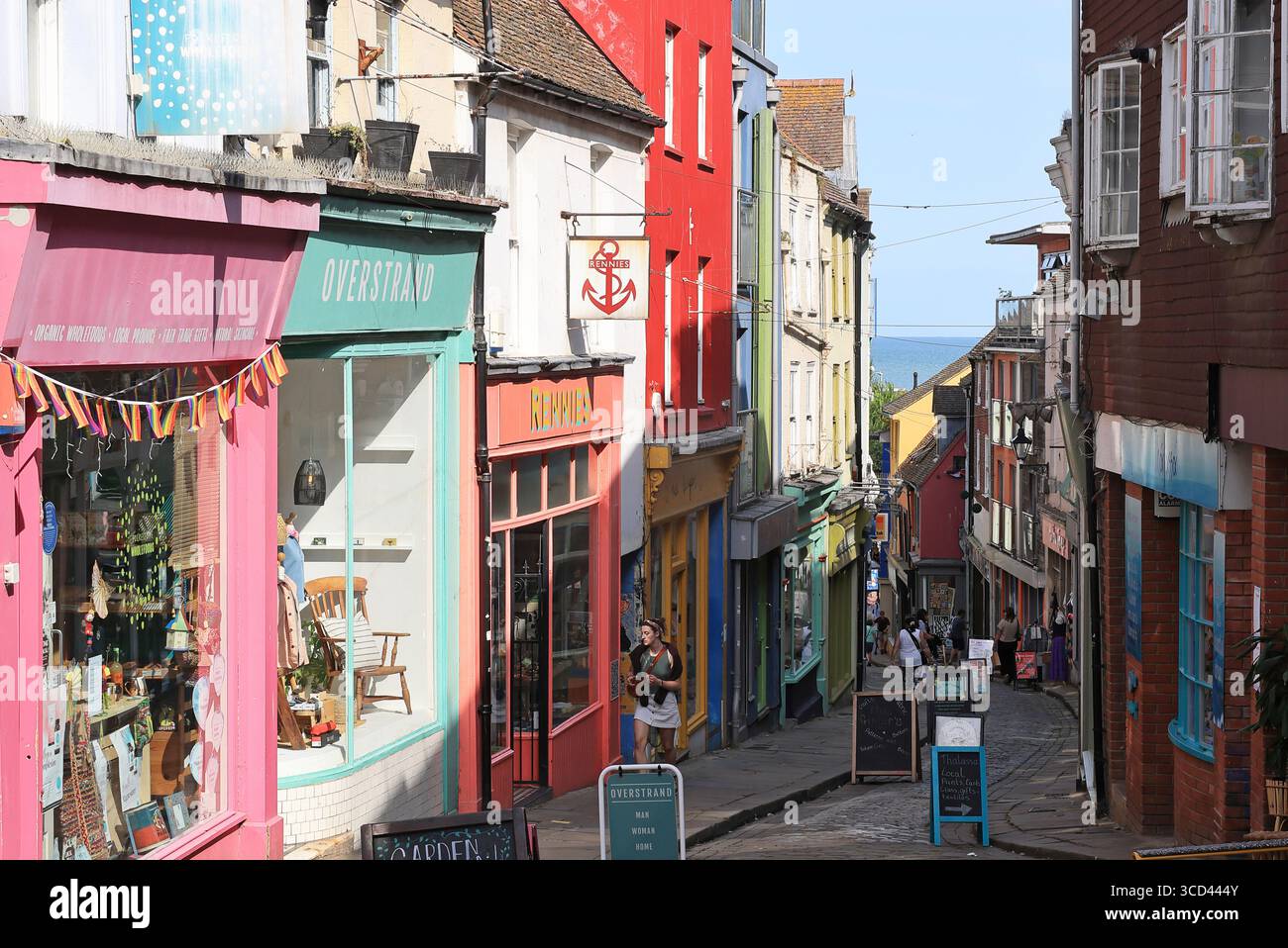 The colourful Creative Quarter in Folkestone, full of quirky ...