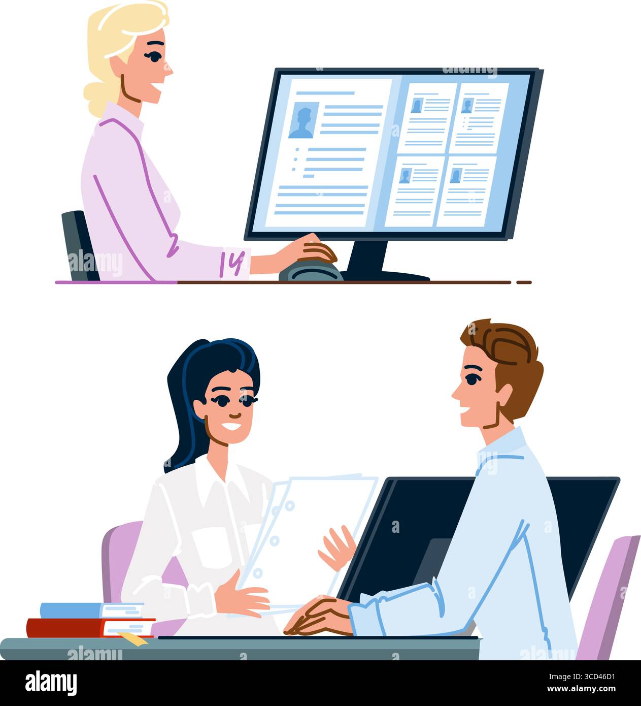 Diversity benefits Stock Vector Images - Alamy