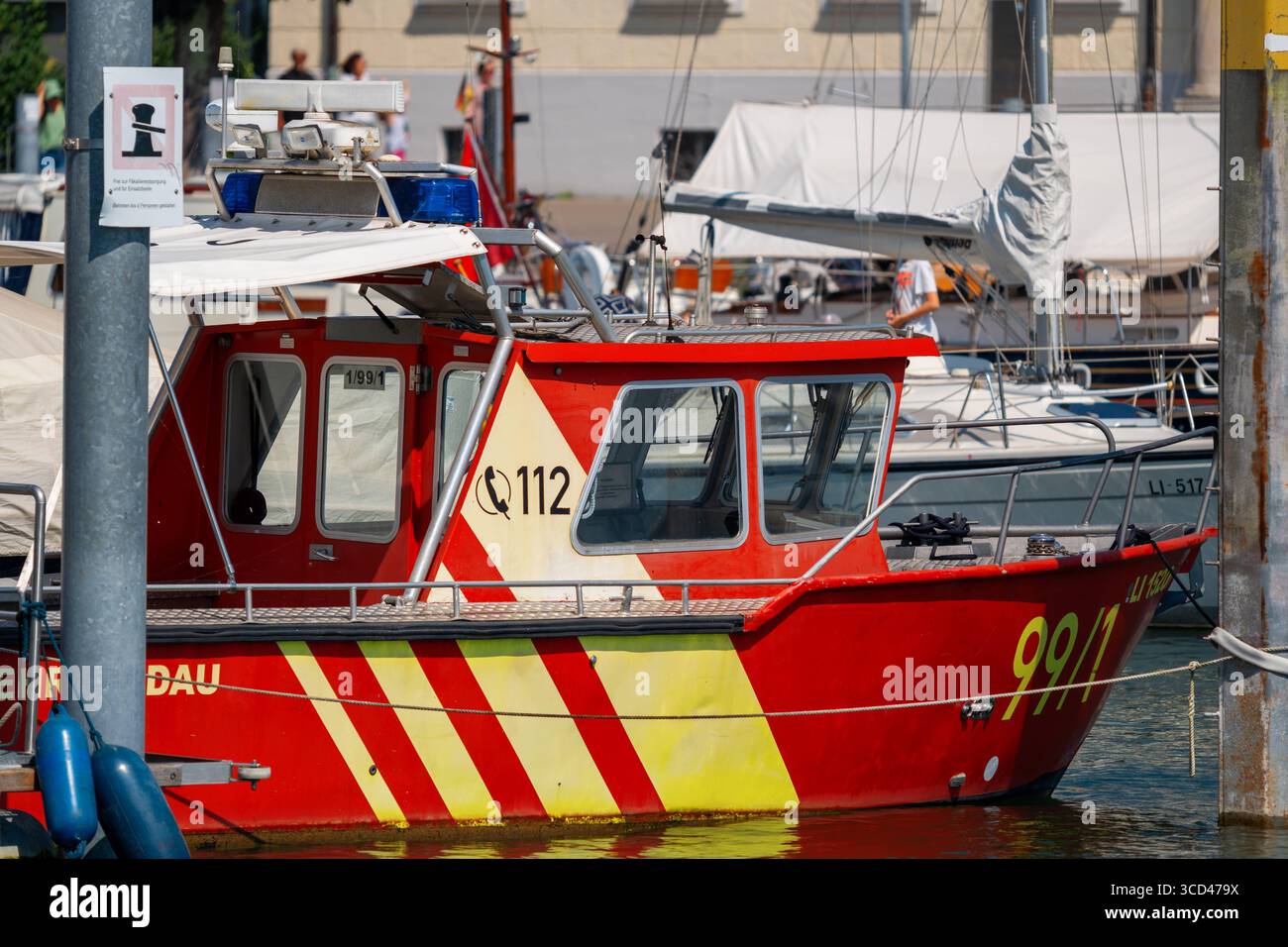 Lindau Island, Lake Constance, Bavaria, Germany August 11, 2025 ...