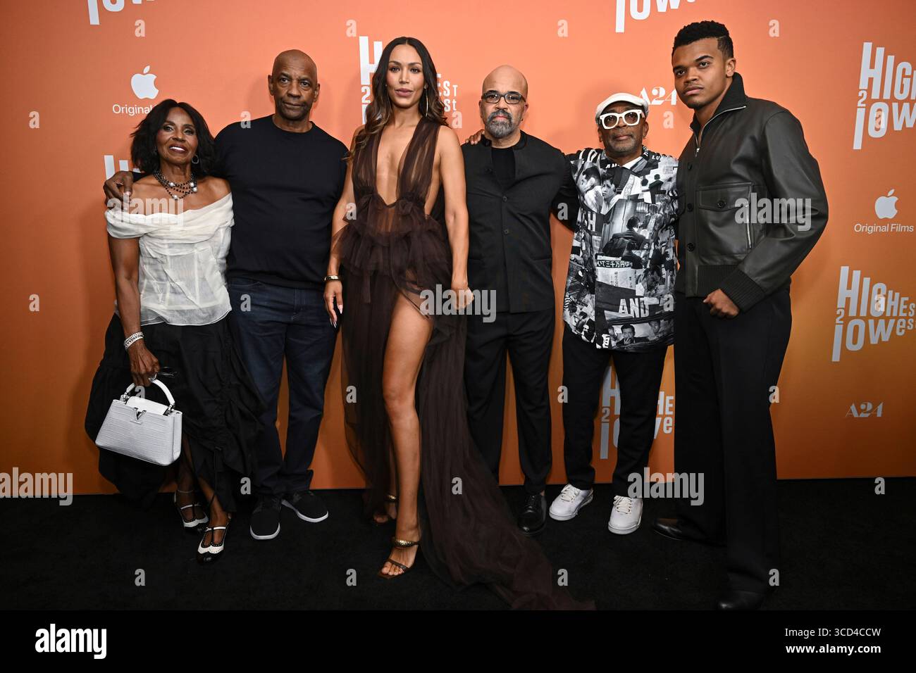 Photo by: NDZ/STAR MAX/IPx 2025 8/11/25 Pauletta Washington, Denzel Washington, Ilfenesh Hadera ...