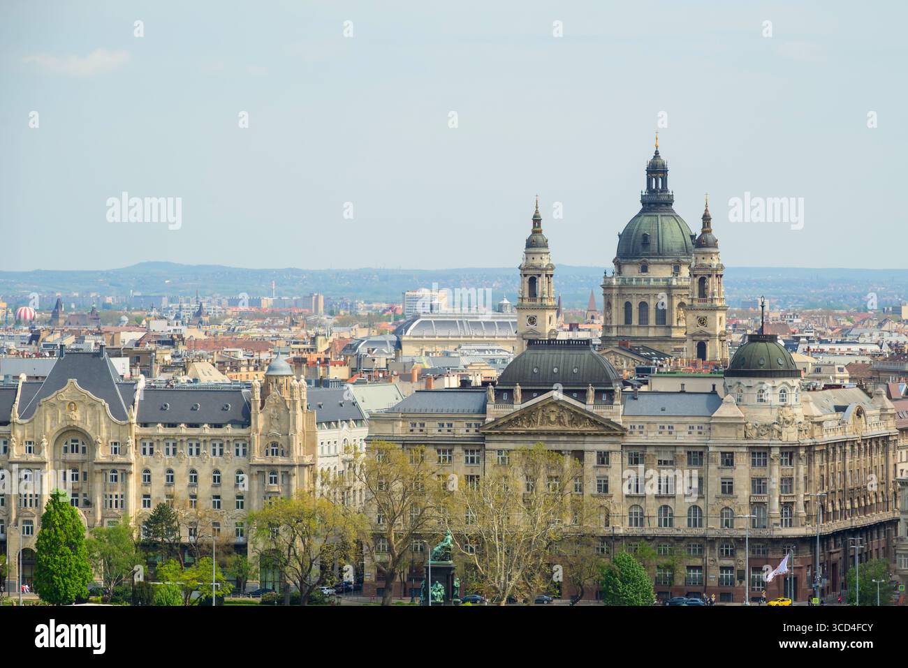 Overlooking Budapest, the skyline showcases stunning architectural ...