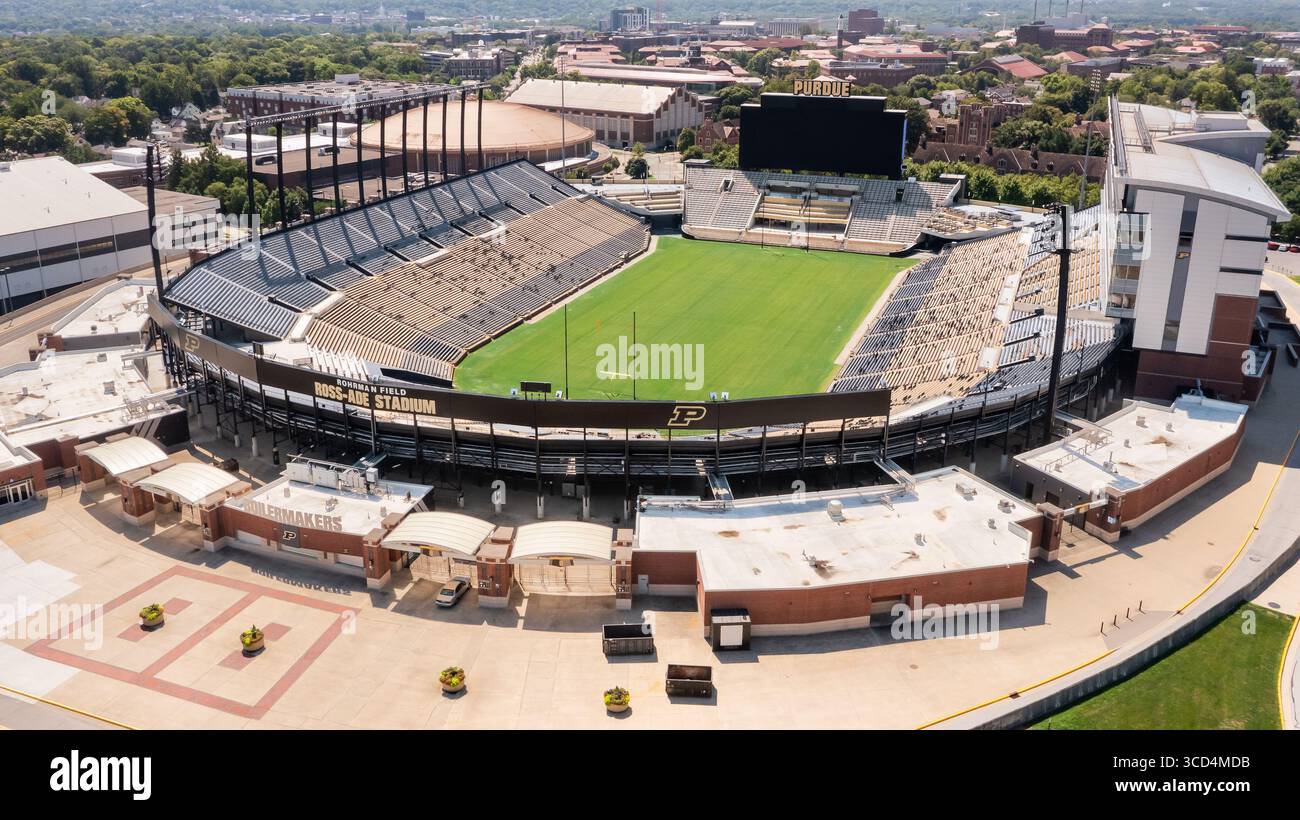 Purdue campus aerial hi-res stock photography and images - Alamy