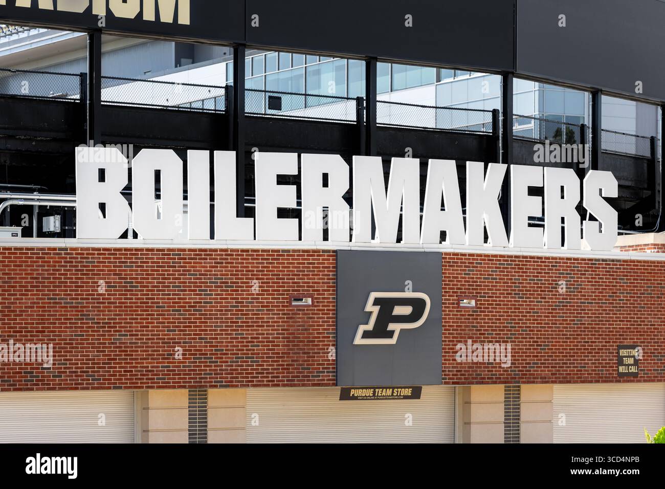 Ross-Ade Stadium is home to the Purdue University Boilermakers football ...