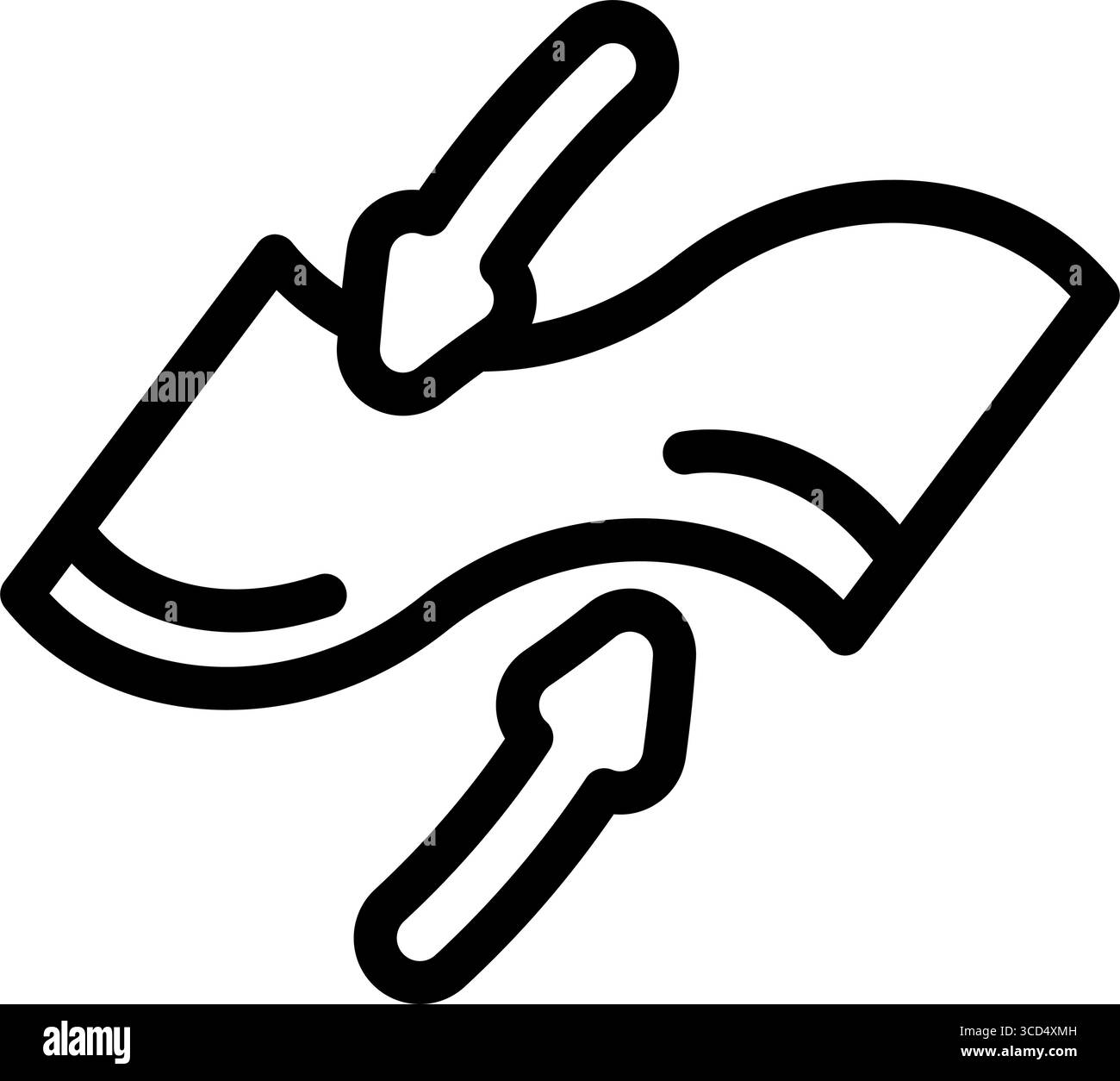 Durable material line icon Black and White Stock Photos & Images - Alamy