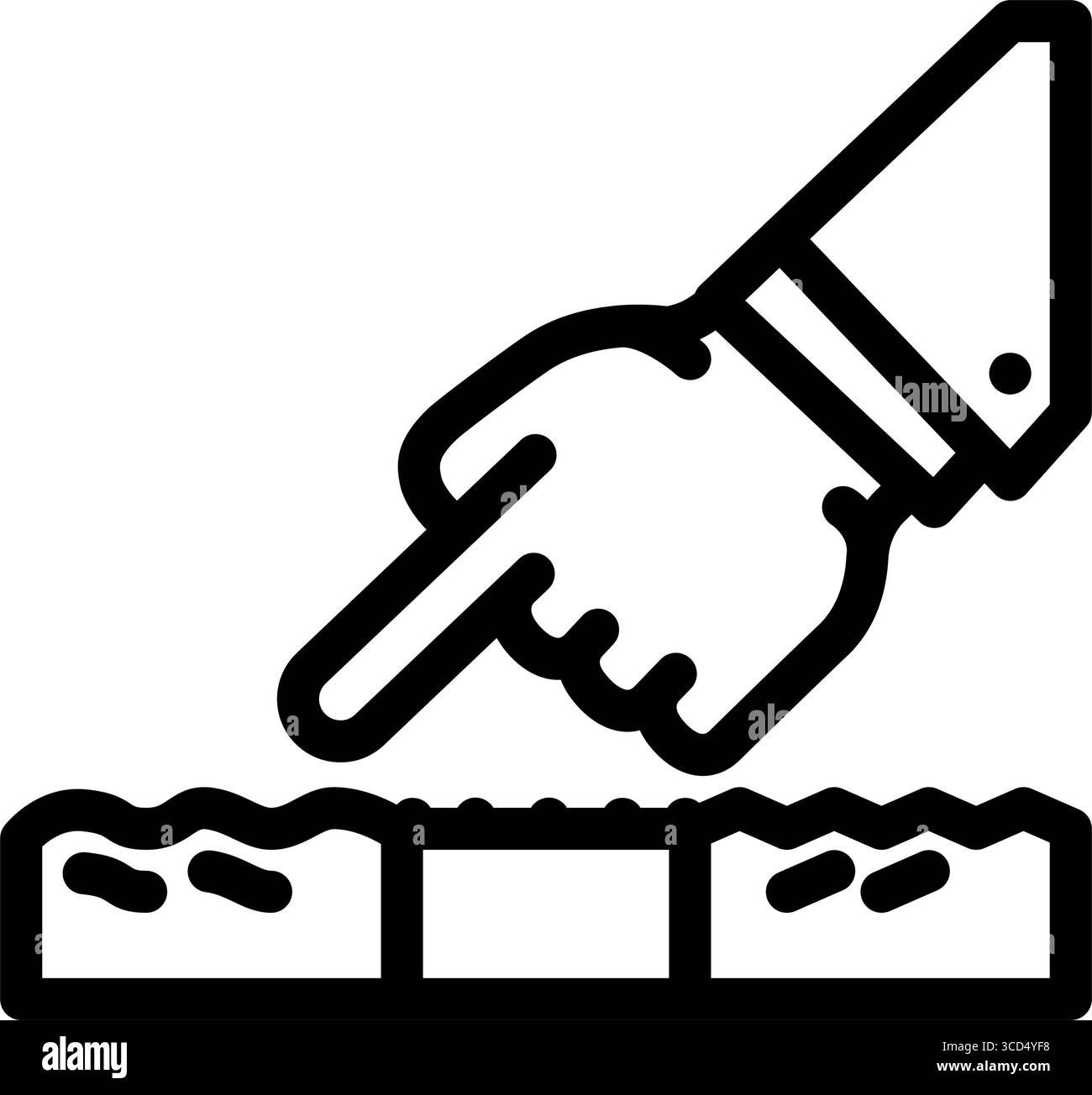 multi surface use line icon vector illustration Stock Vector Image ...