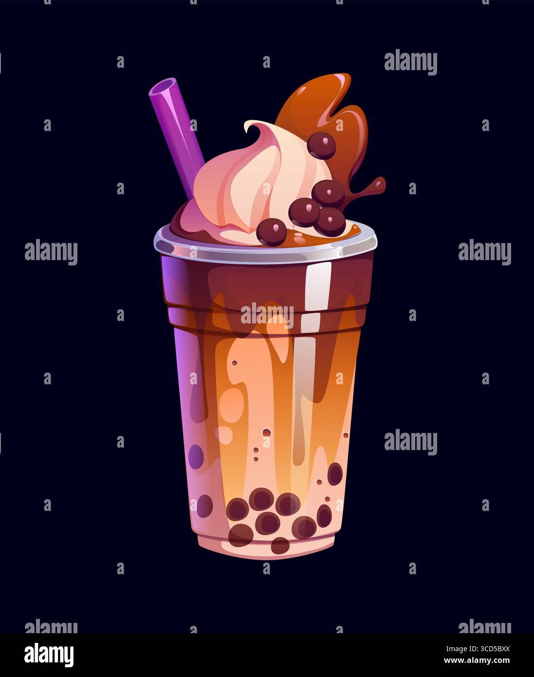 Milk toffee Stock Vector Images - Alamy