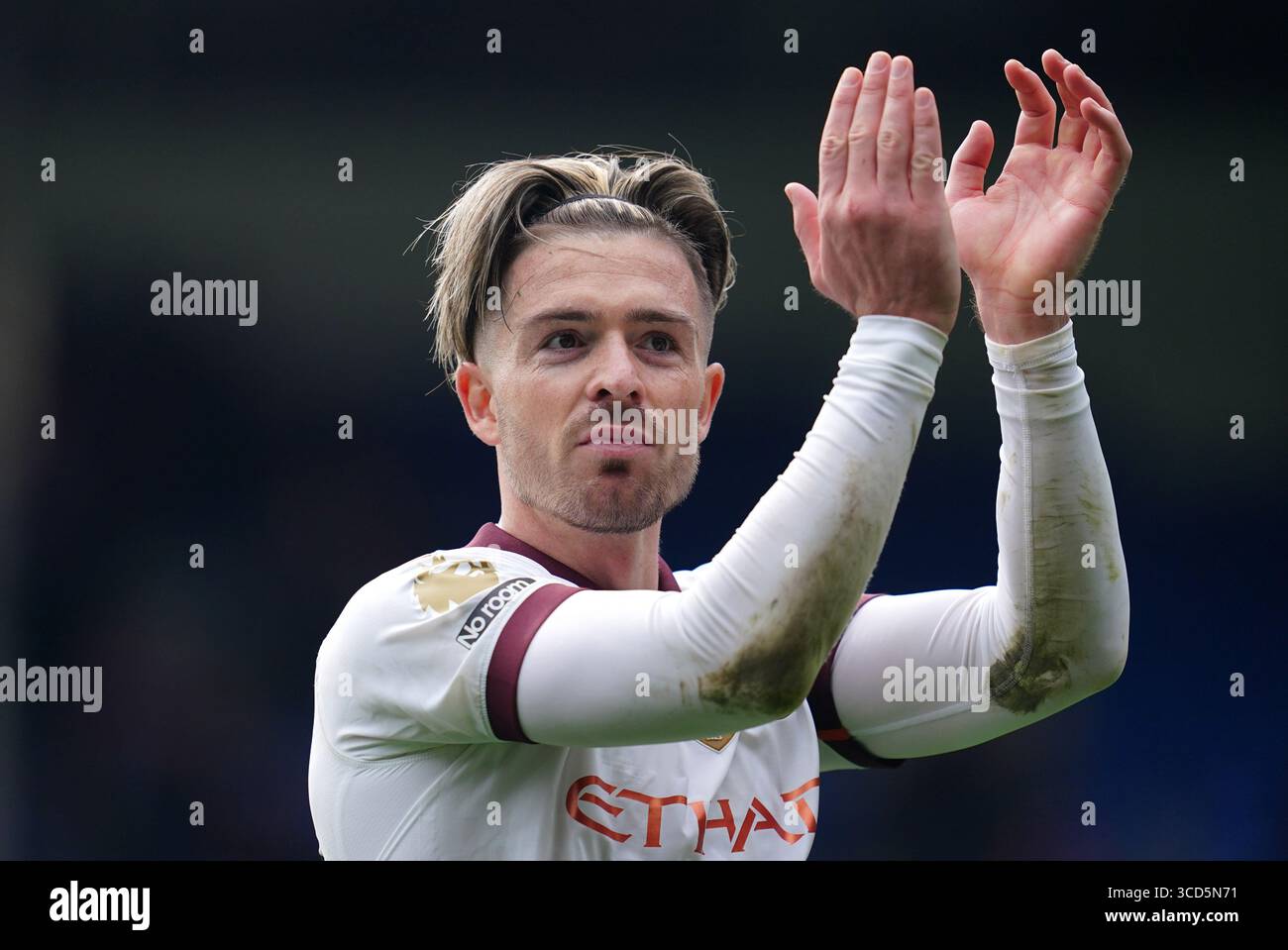 File photo dated 06-04-2024 of Manchester City's Jack Grealish applauds ...
