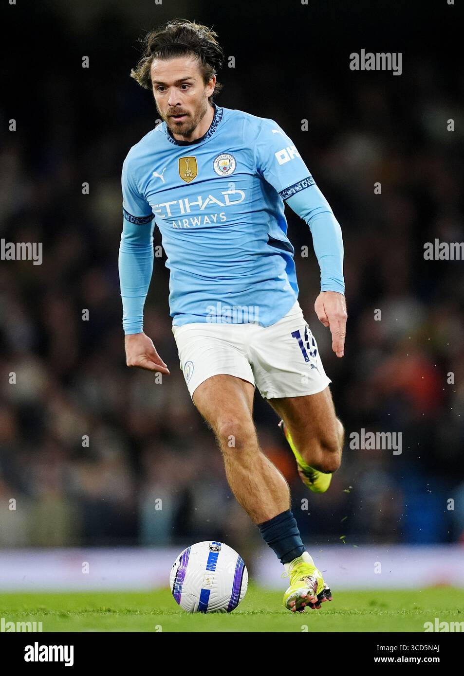 File photo dated 02-04-2025 of Manchester City's Jack Grealish. Everton ...