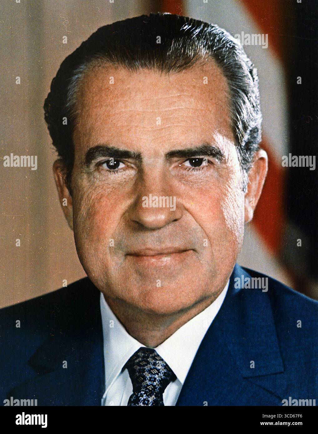 RICHARD NIXON (1913-1994) as US President in in June 1972 Stock Photo ...