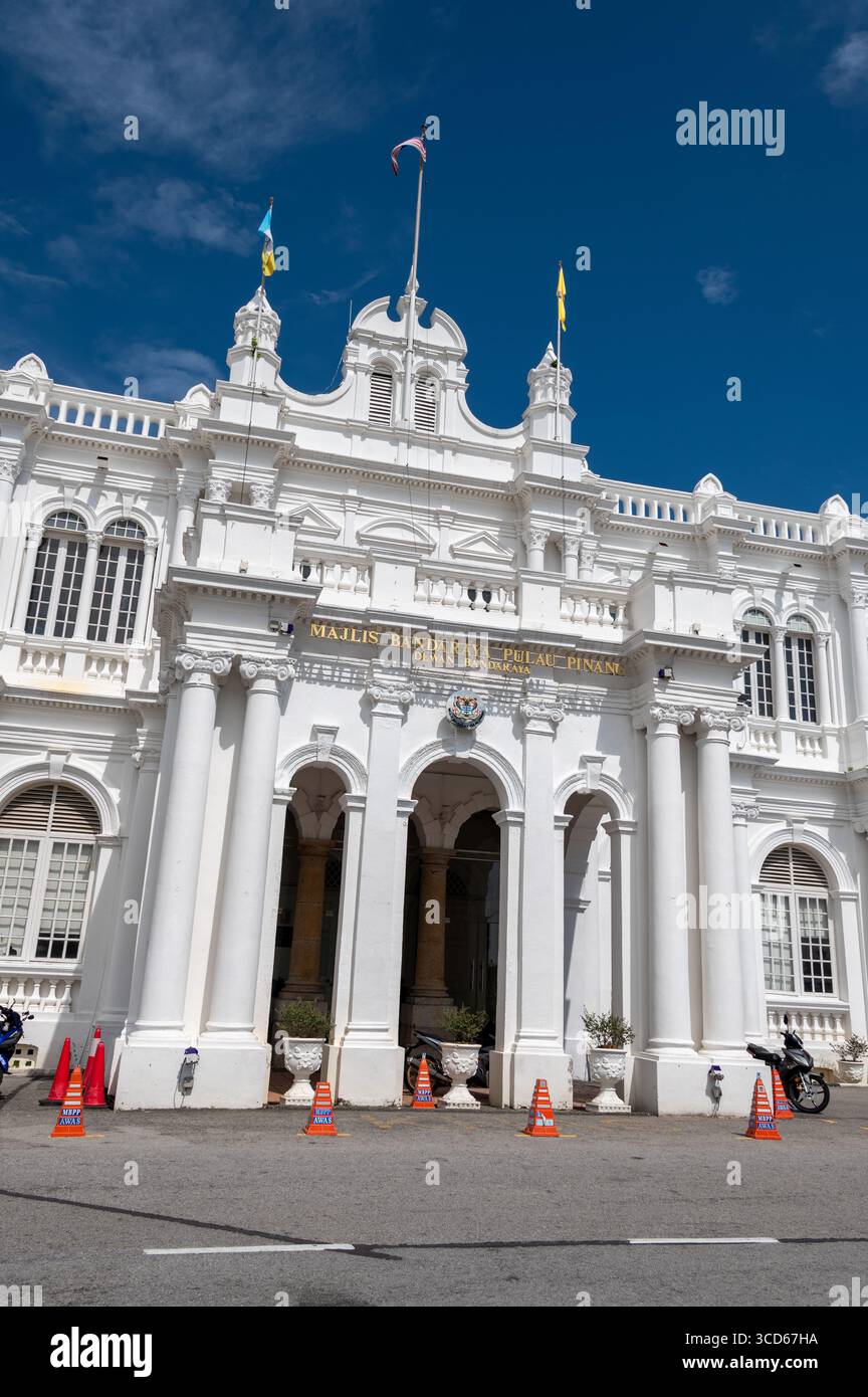 Penang city hall is the oldest British colonial building on Esplanade ...