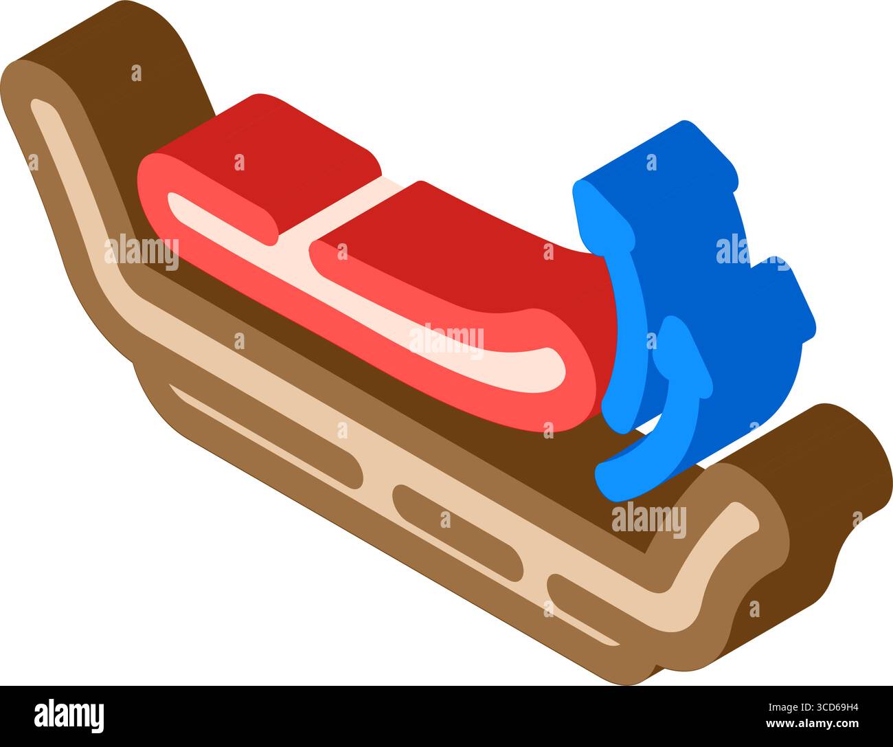 non sticky surface isometric icon vector illustration Stock Vector ...