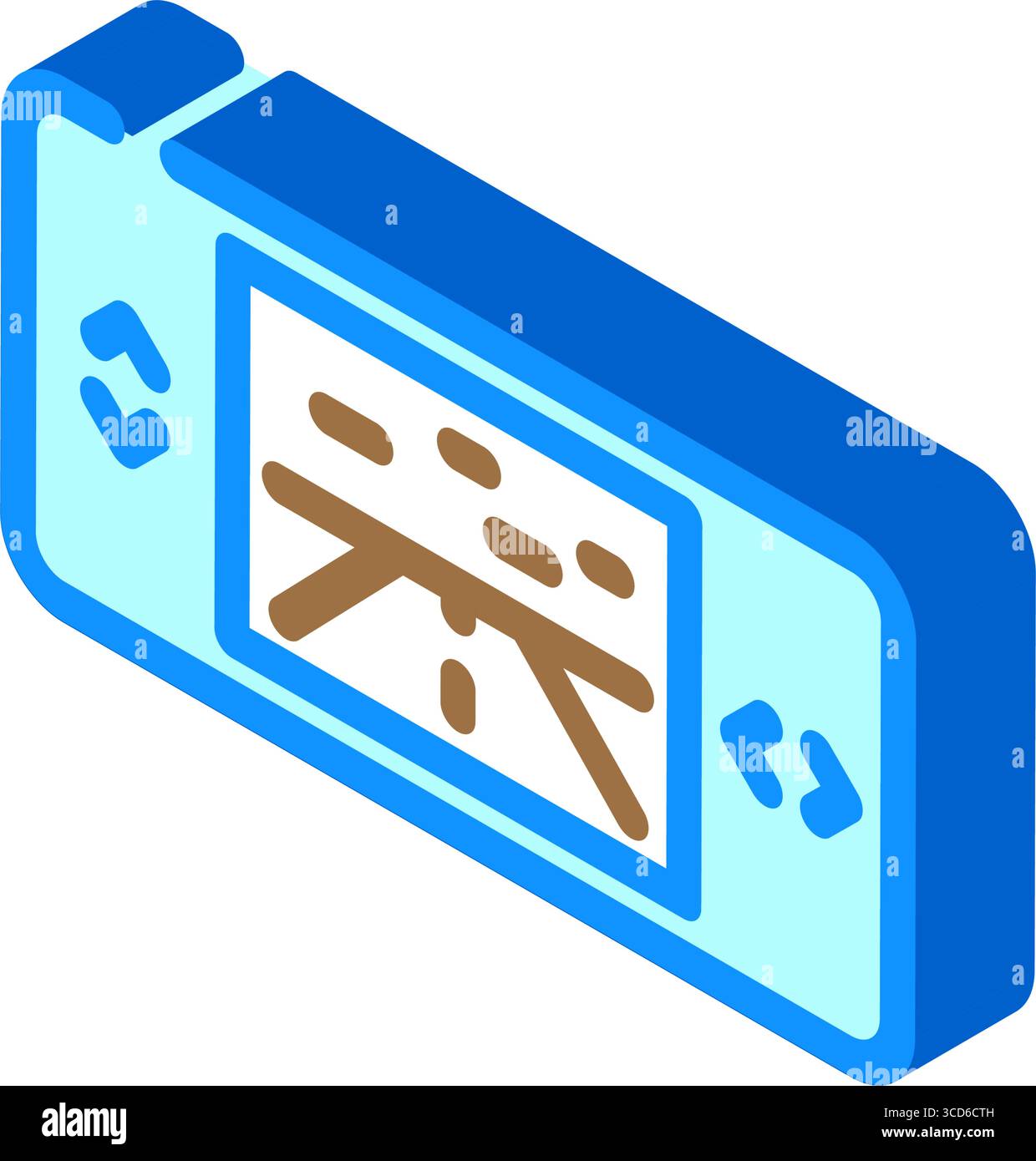 simple controls isometric icon vector illustration Stock Vector Image ...