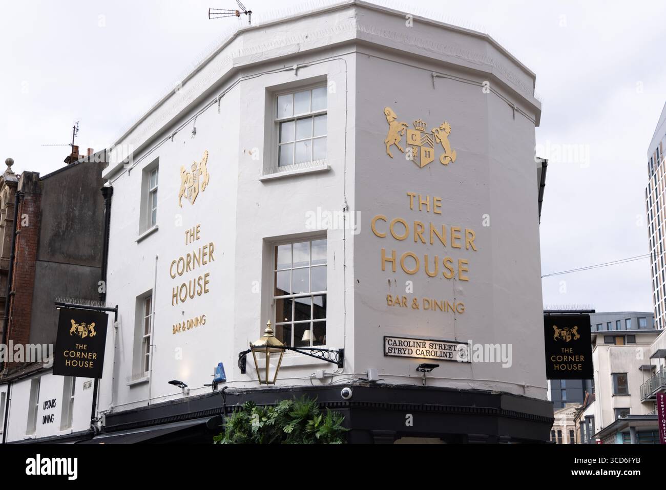 Cardiff uk august 2025 facade hi-res stock photography and images - Alamy