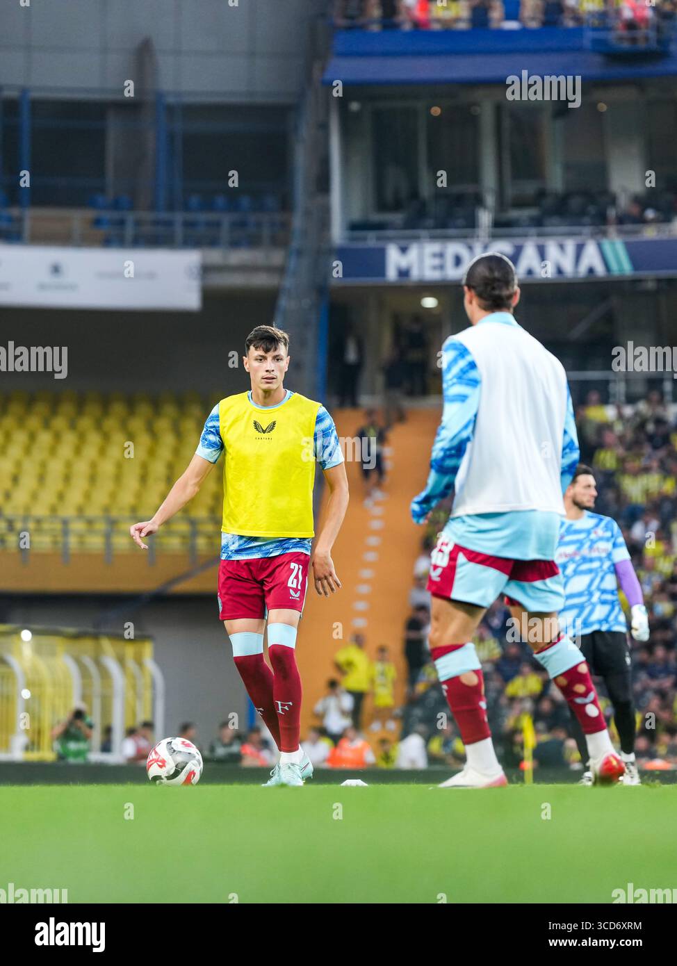Istanbul - Anel Ahmedhodzic of Feyenoord during the third qualification ...