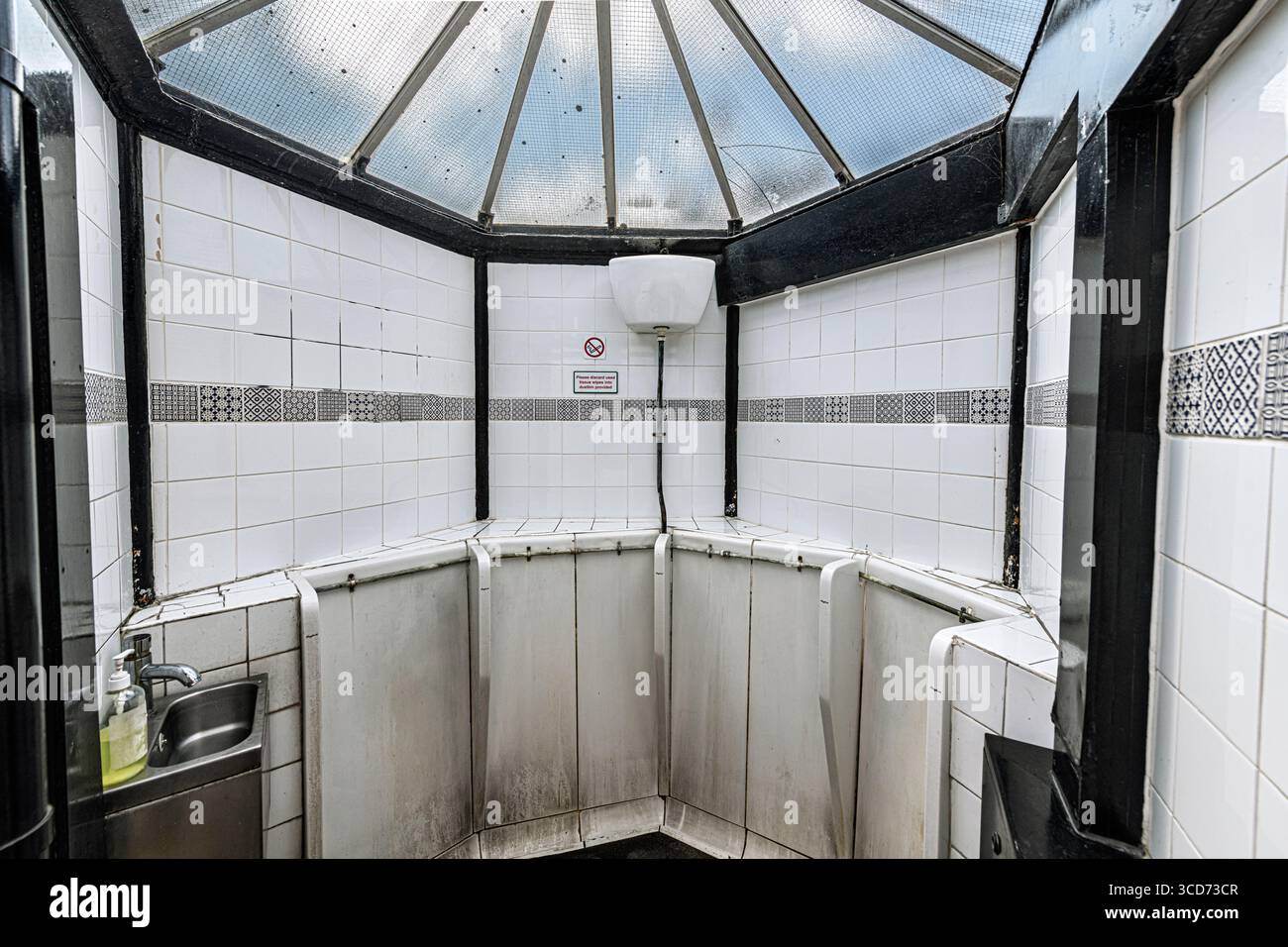The "Iron Lung" public lavatory, London Stock Photo - Alamy