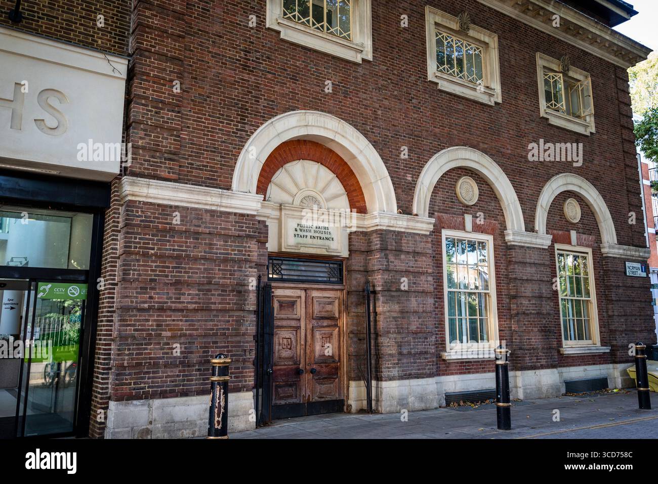 Ironmonger Row Baths, London, England, UK Stock Photo - Alamy