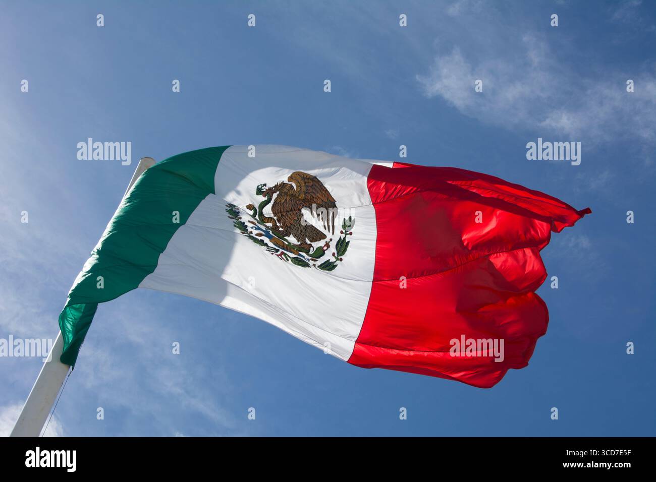 National Flag of Mexico Stock Photo - Alamy