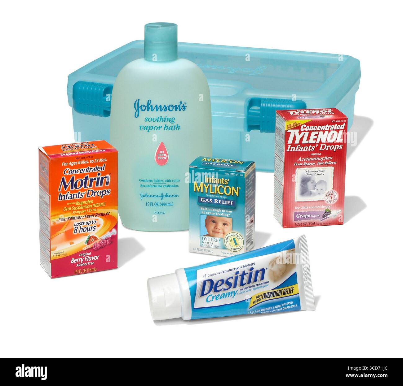 Newborn baby set isolated Cut Out Stock Images & Pictures - Alamy