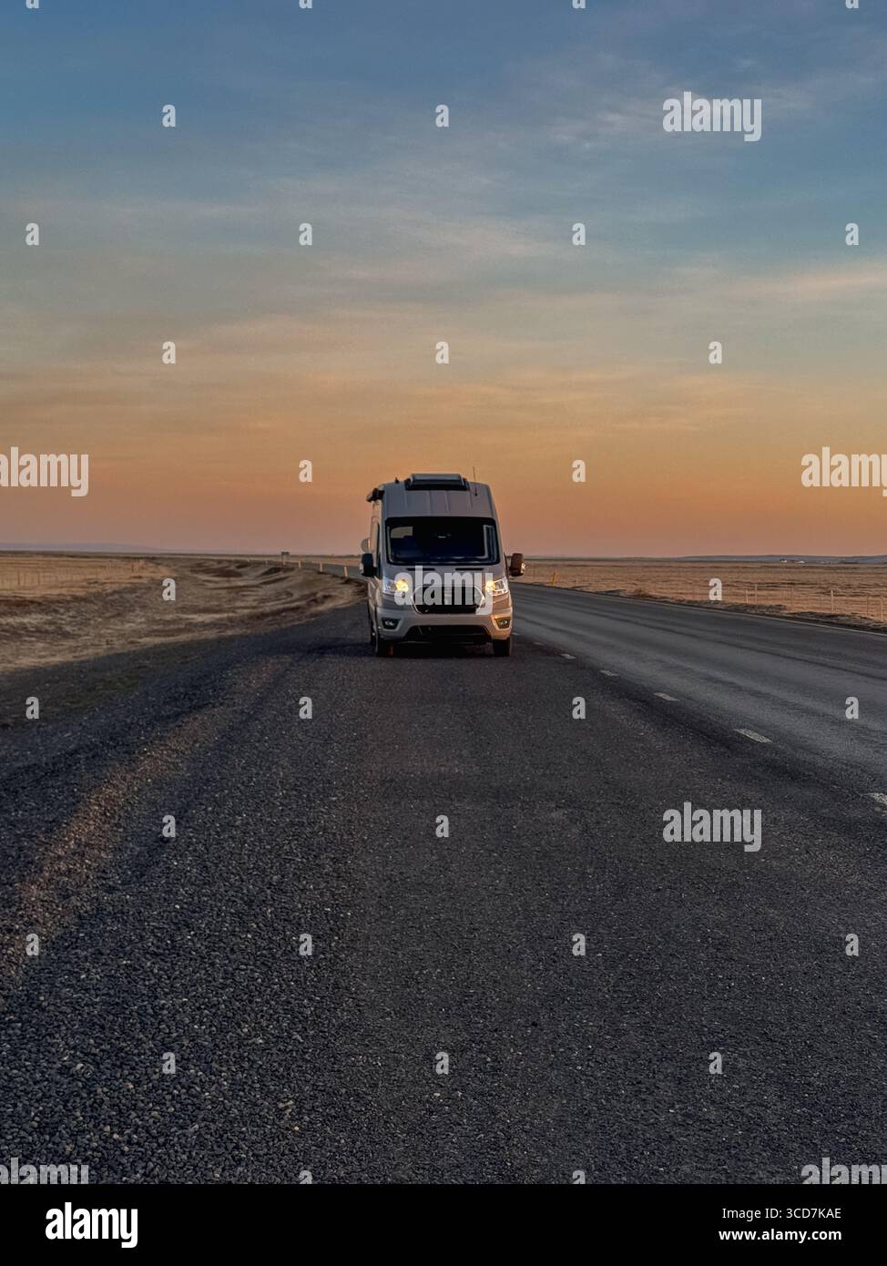 Camping van camper route hi-res stock photography and images - Alamy