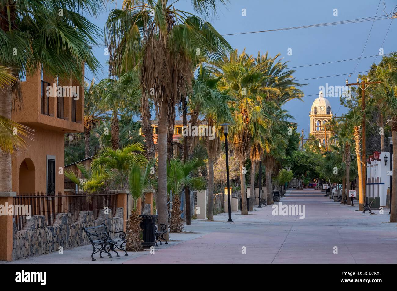 Juan Maria Salvatierra walkway and Mision de Loreto Concho in Loreto ...