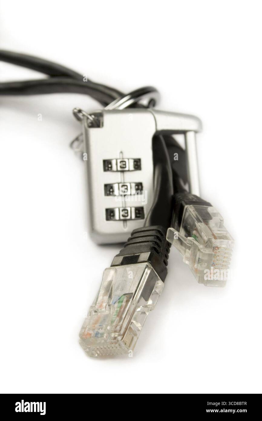 Data protection security network Cut Out Stock Images & Pictures - Alamy