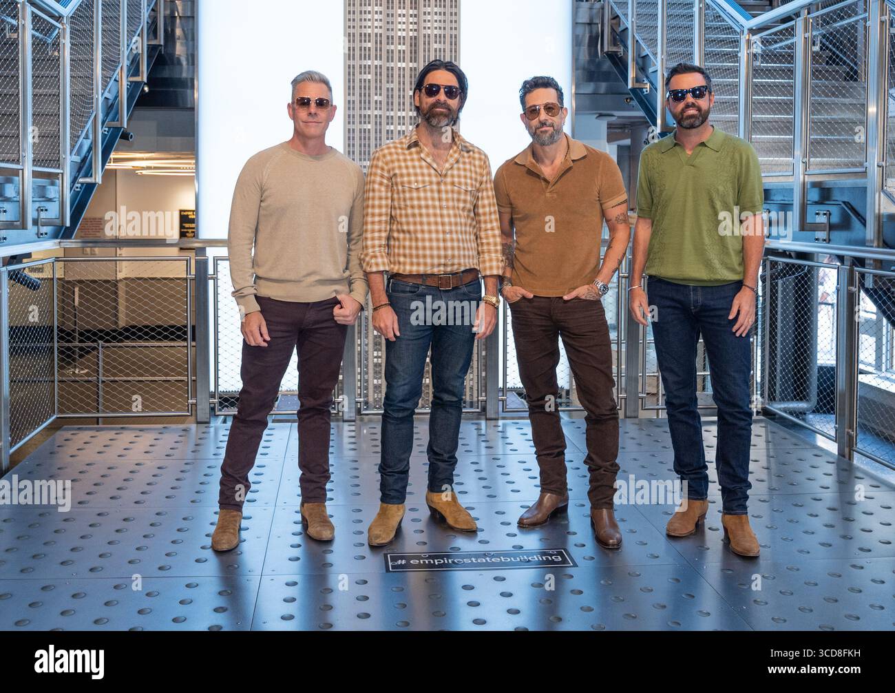 New York, NY, August 12, 2025: Trevor Rosen, Geoff Sprung, Matthew ...