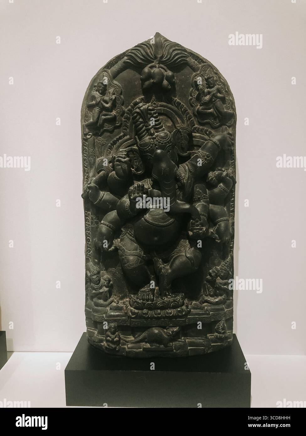 Ancient Indian Art: Stele of Ganesha, India, 700s-1200s AD Stock Photo ...