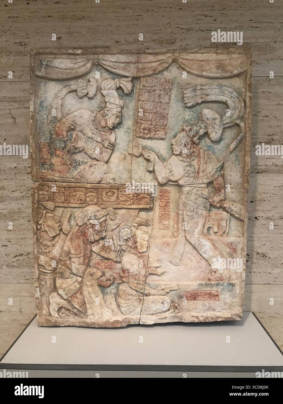 Pre-Columbian Art: Presentation of Captives to a Maya Ruler 785 AD ...
