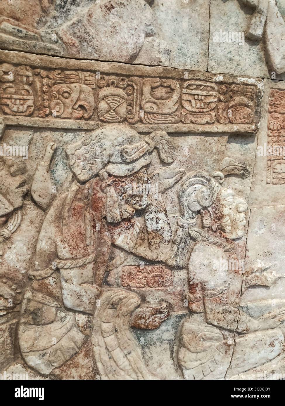 Pre-Columbian Art: Presentation of Captives to a Maya Ruler 785 AD ...