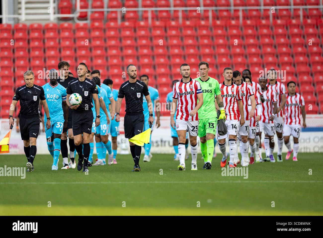12th August 2025; Bet365 Stadium, Stoke, Staffordshire, England; EFL ...
